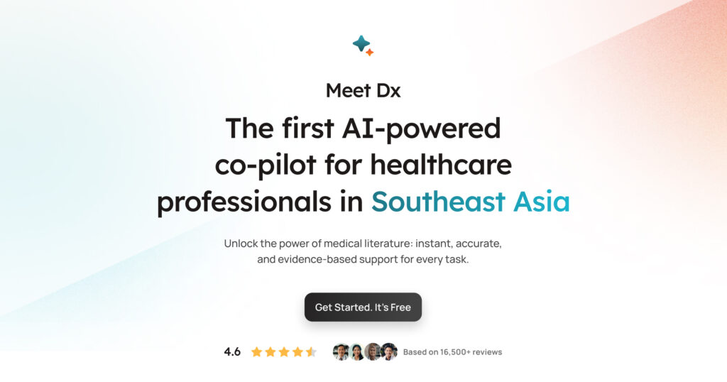 AI Search Engine for Doctors | Medical Insights by Dx