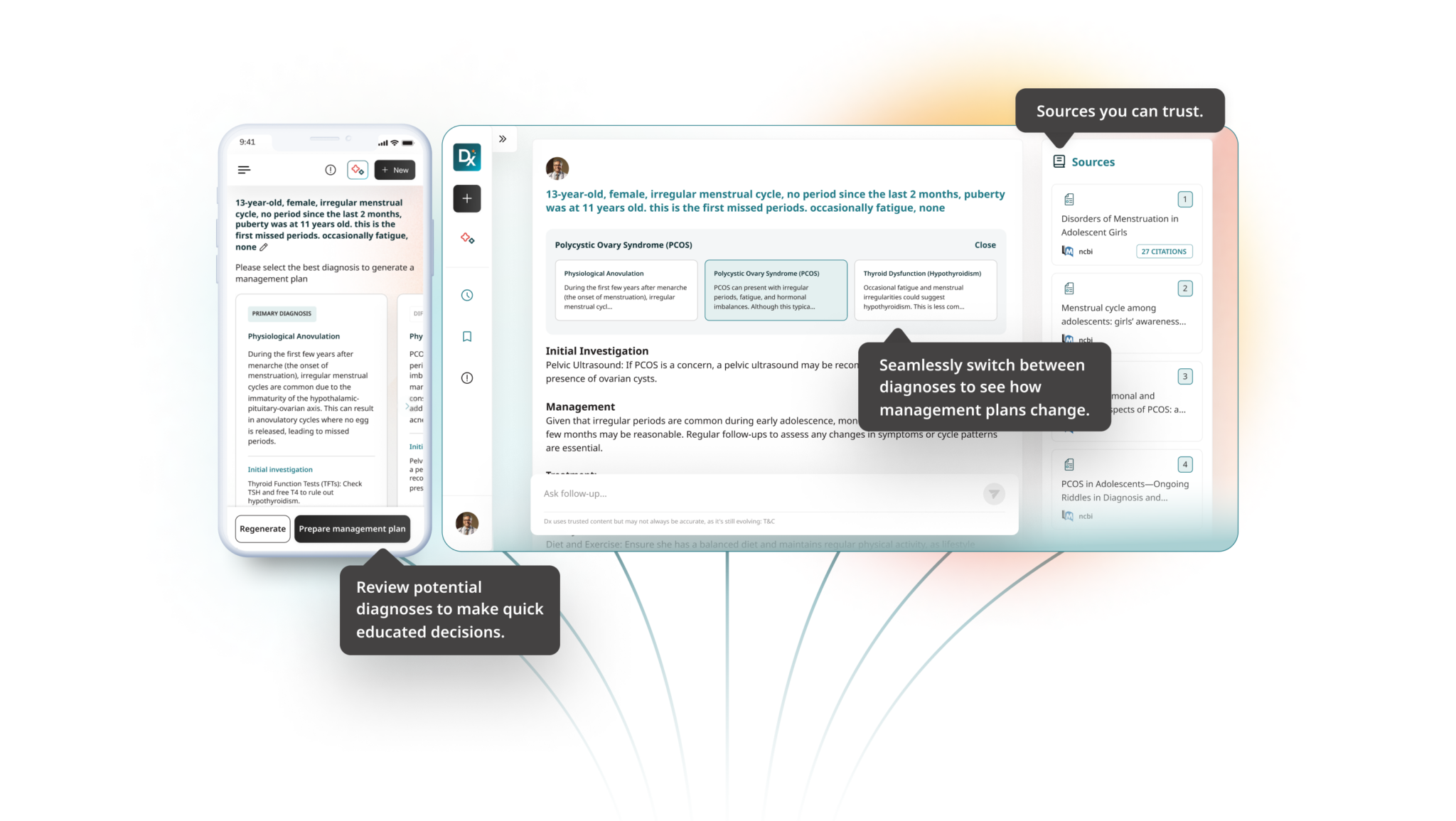 AI Search Engine for Doctors | Medical Insights by Dx
