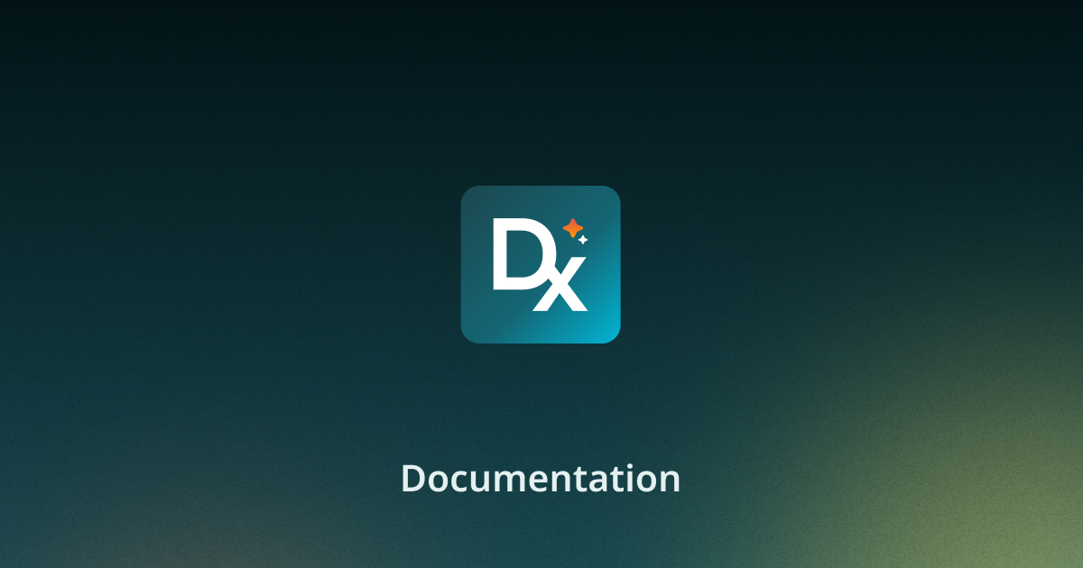 Dx Documentation | AI Platform Guide for Doctors